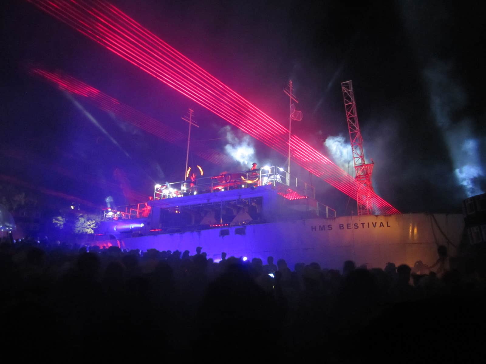 HMS Bestival Port Stage – Bestival • Spacial Installations